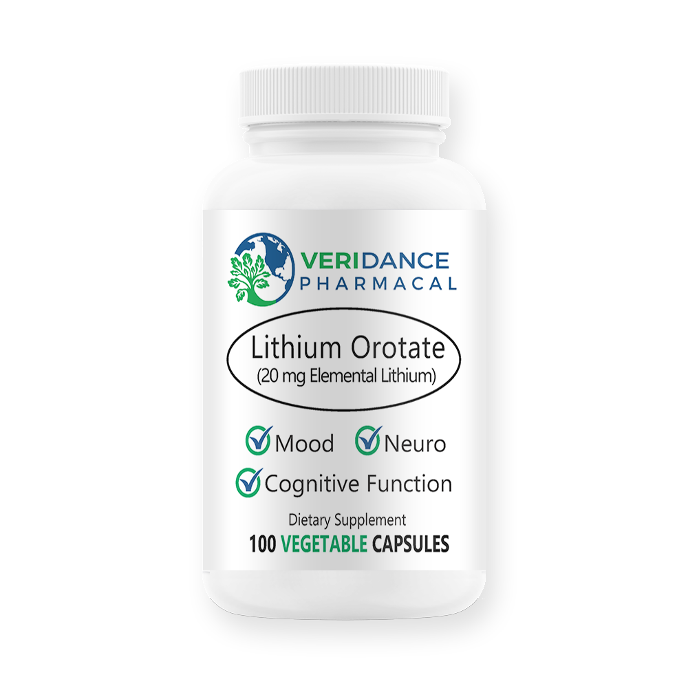 Lithium Orotate (20mg) – Veridance Pharmacal