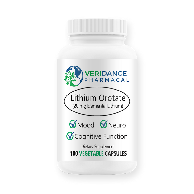 Lithium Orotate (20mg) – Veridance Pharmacal