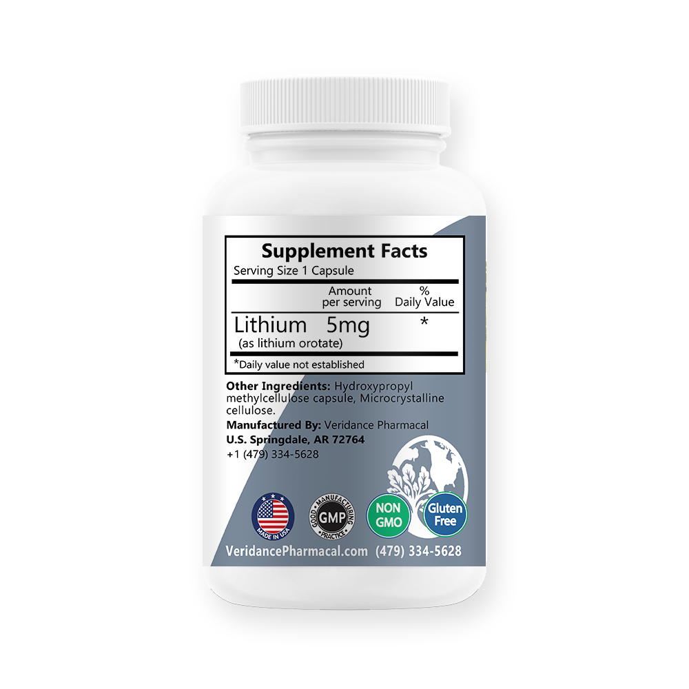 Lithium-Oro (5mg) – Veridance Pharmacal