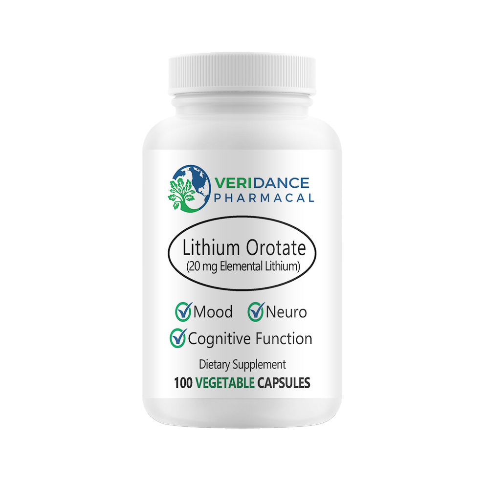 Lithium Orotate (20mg) – Veridance Pharmacal